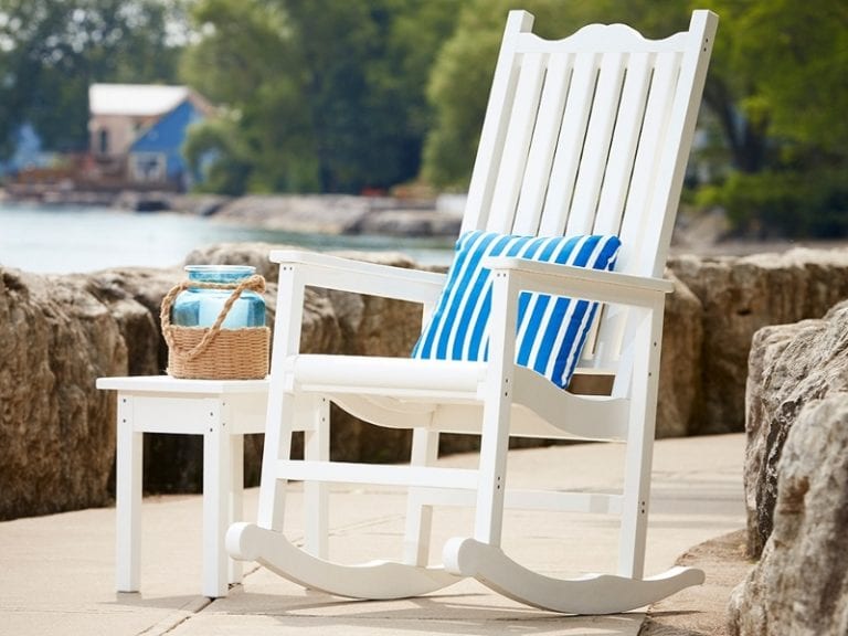 Outdoor Rocking Chair - Porch Rocker by C.R. Plastics